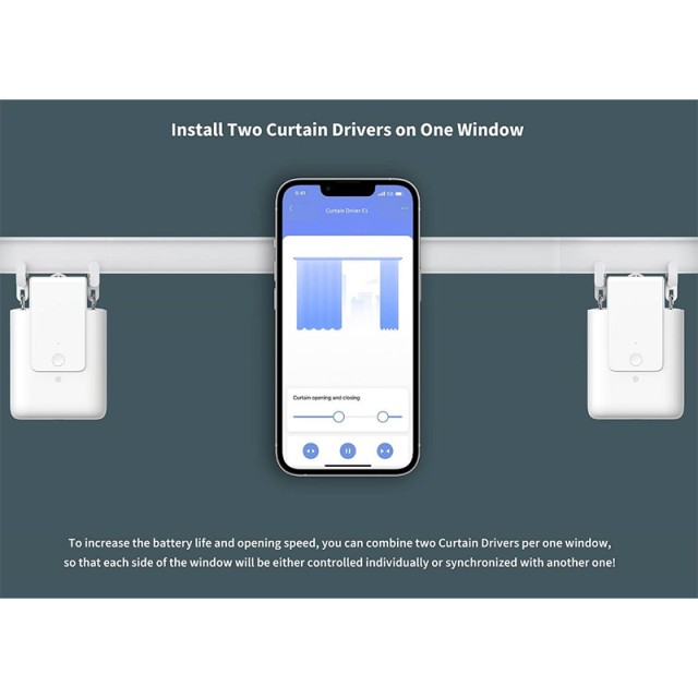 Aqara Curtain Driver E1 Track Version pametni motor za zavjese